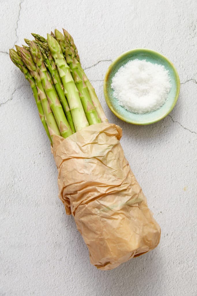 Blanched Asparagus Recipe - About a Mom
