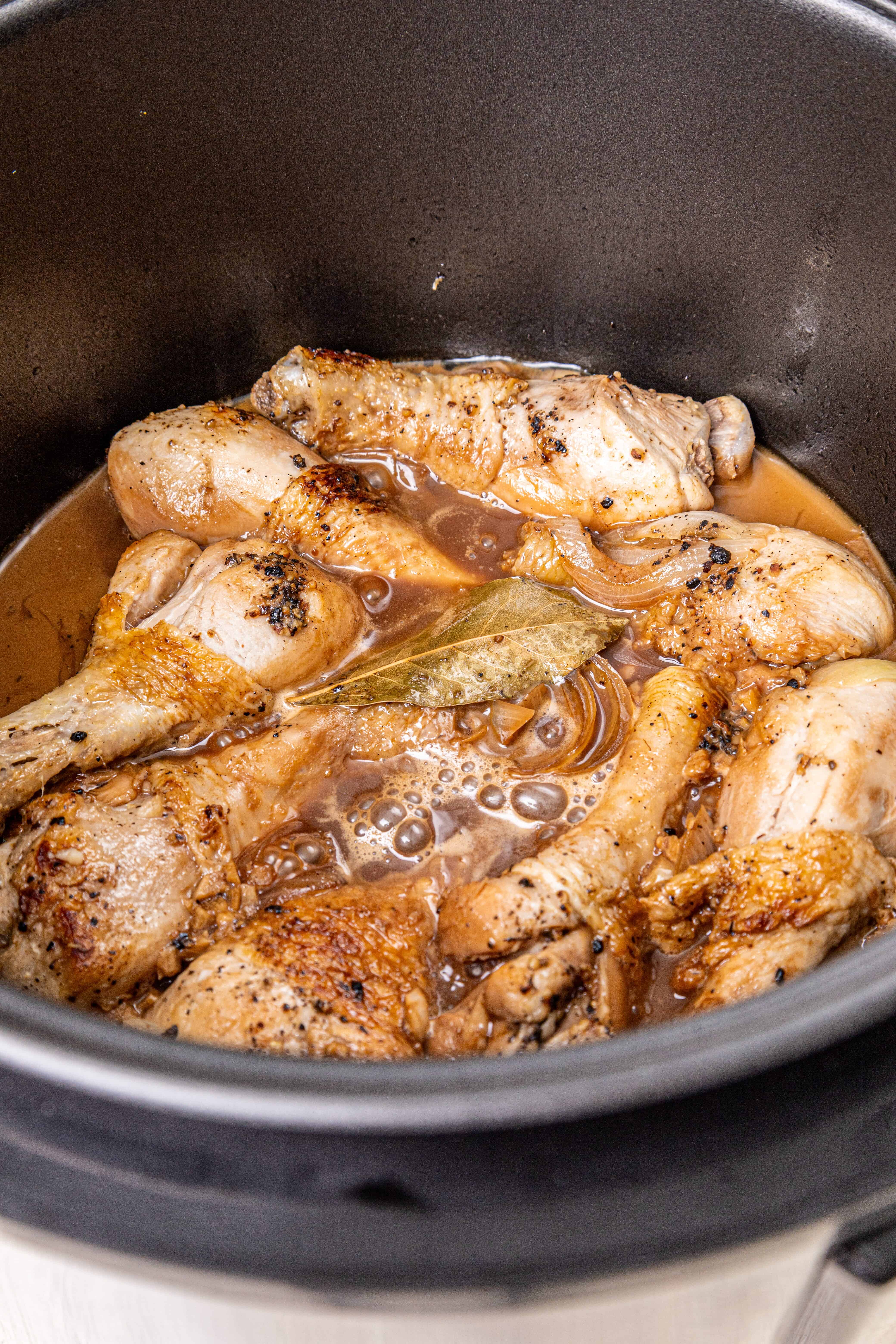 Chicken Adobo Instant Pot - About a Mom