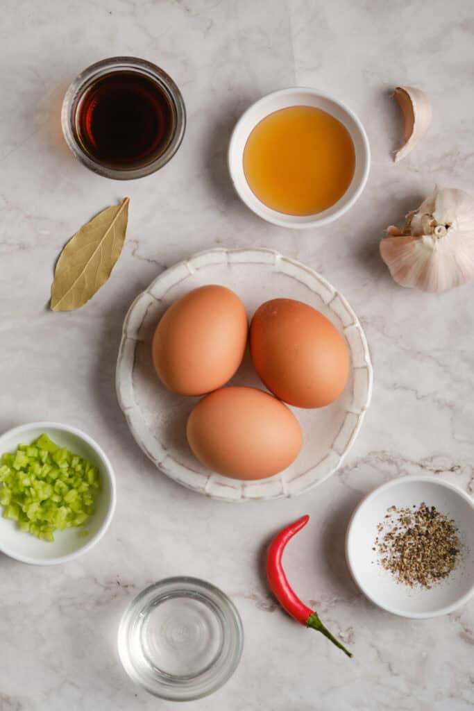 Filipino Adobo Eggs - About a Mom