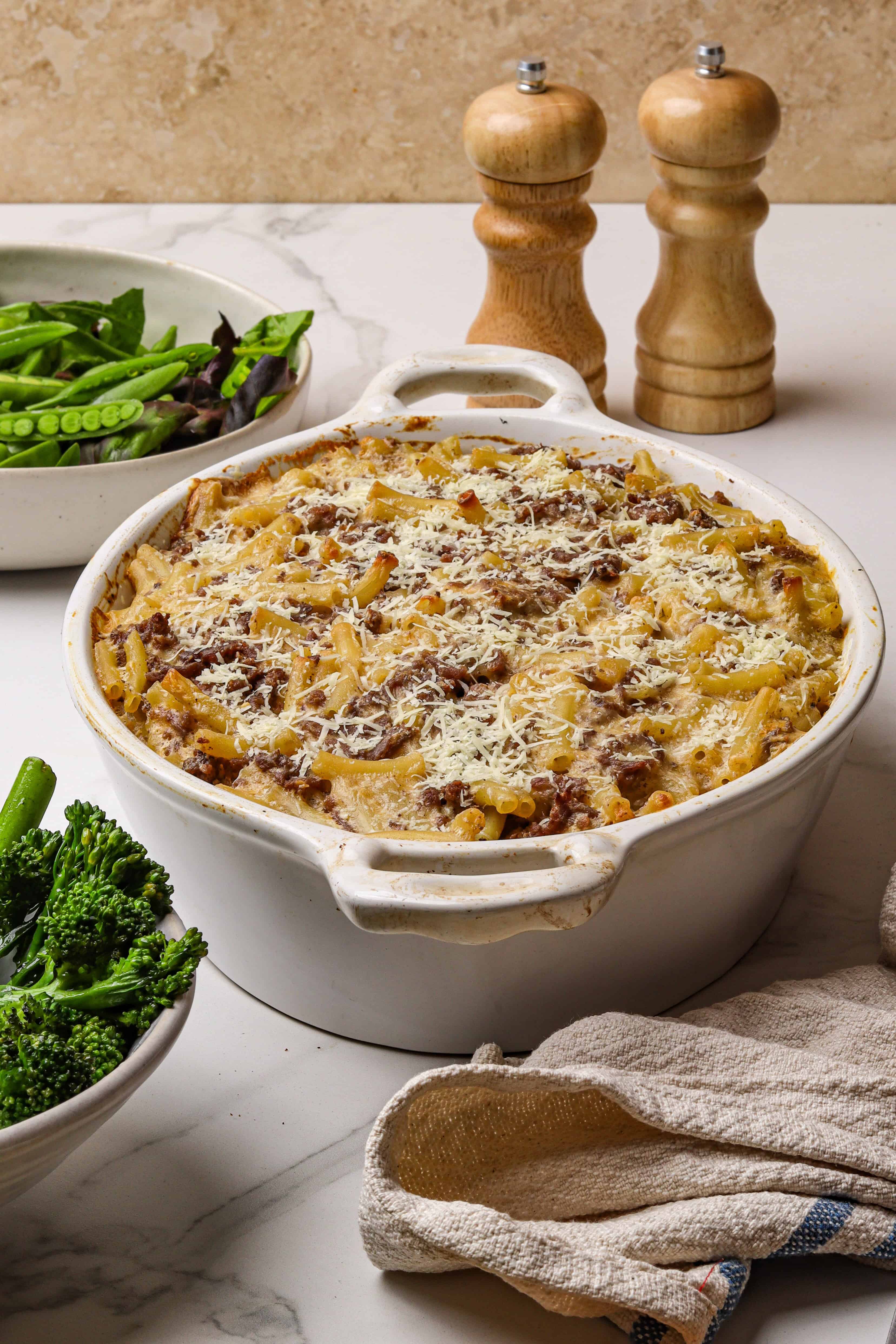 Hamburger Mac And Cheese Casserole - About a Mom