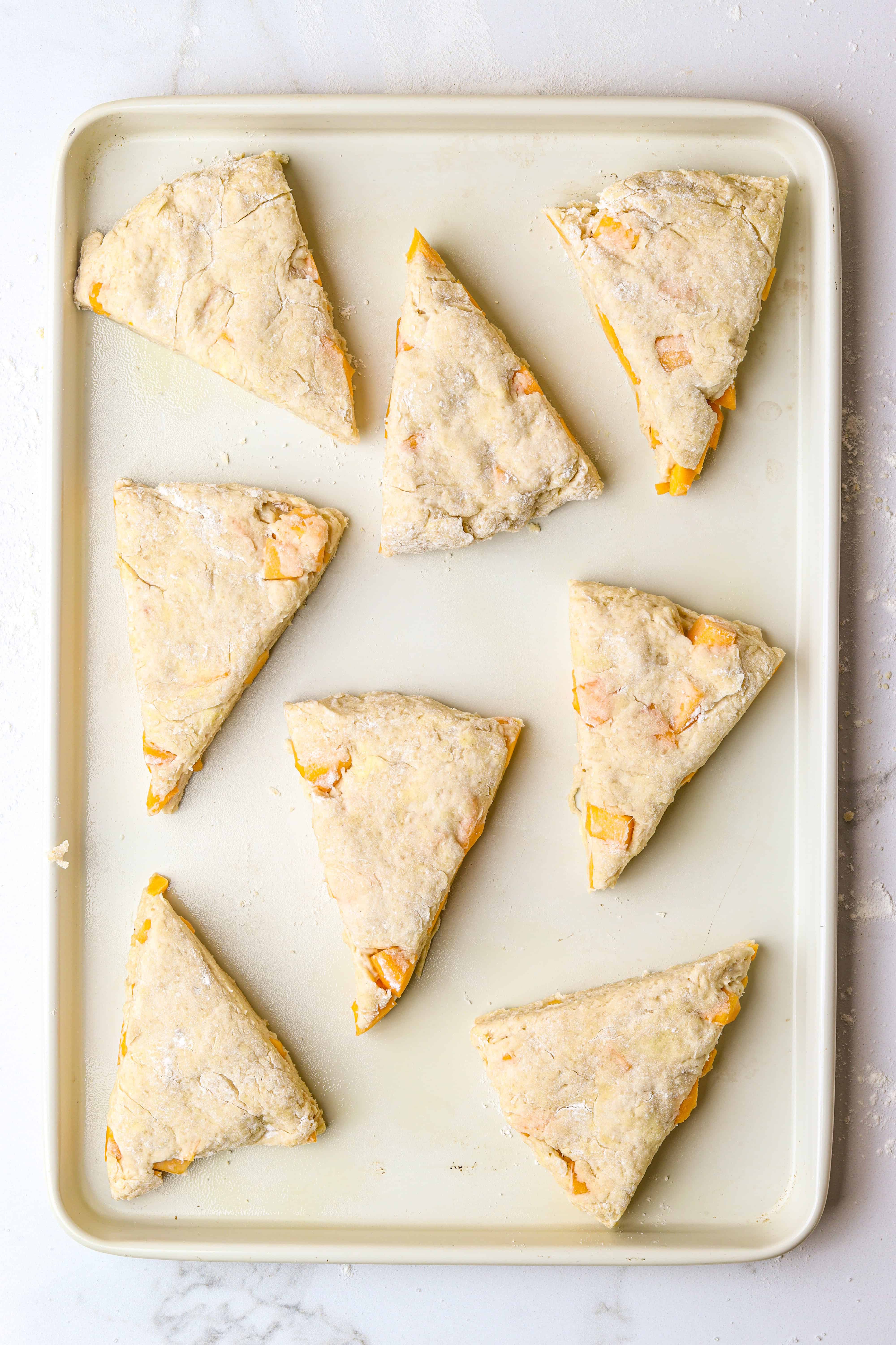 Peach Scones - About a Mom