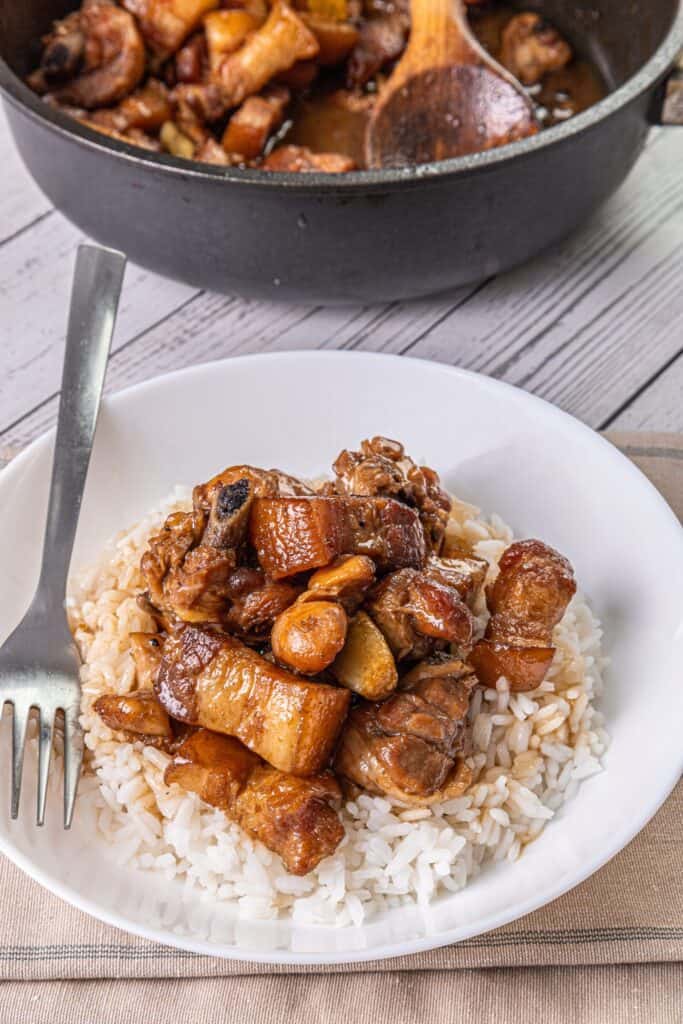 Pork and Chicken Adobo Recipe - About a Mom