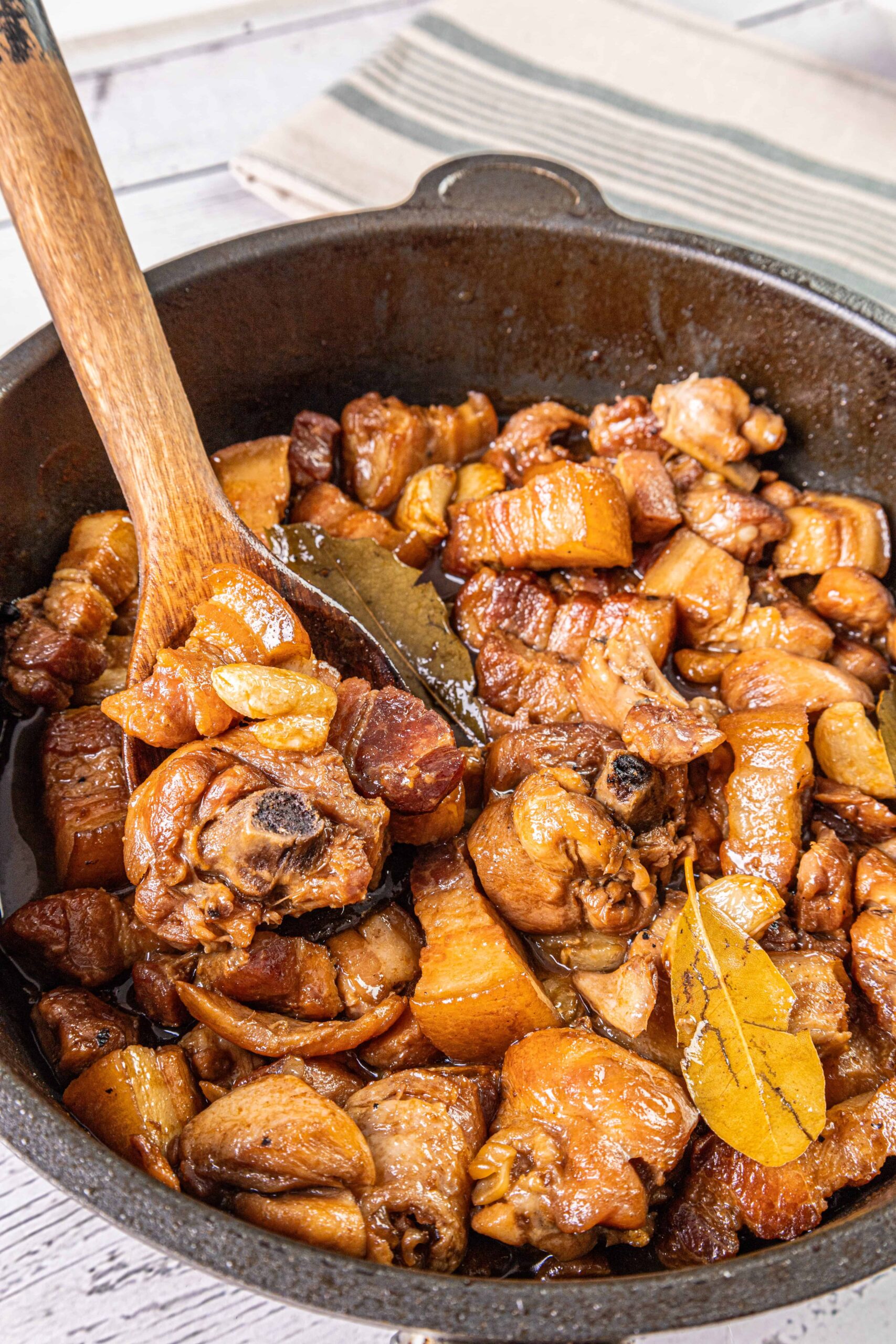 Pork and Chicken Adobo Recipe - About a Mom