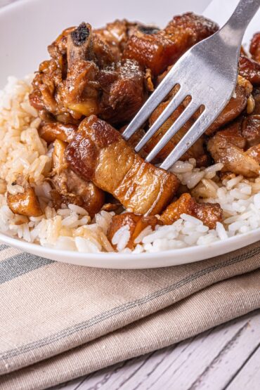 Pork and Chicken Adobo Recipe - About a Mom