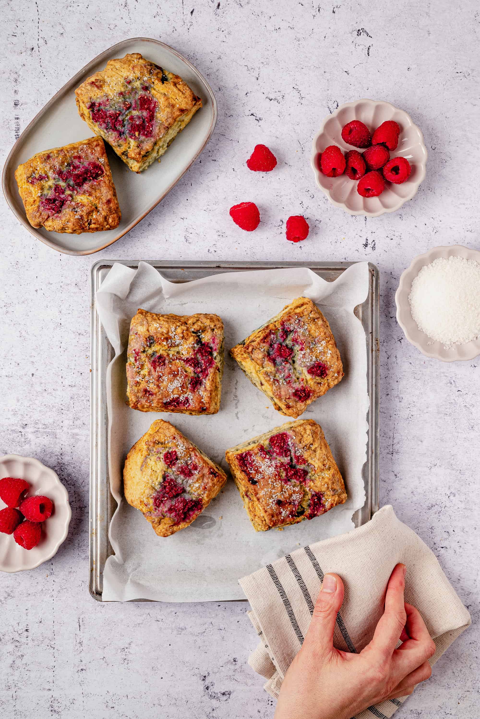 Raspberry Scones - About a Mom