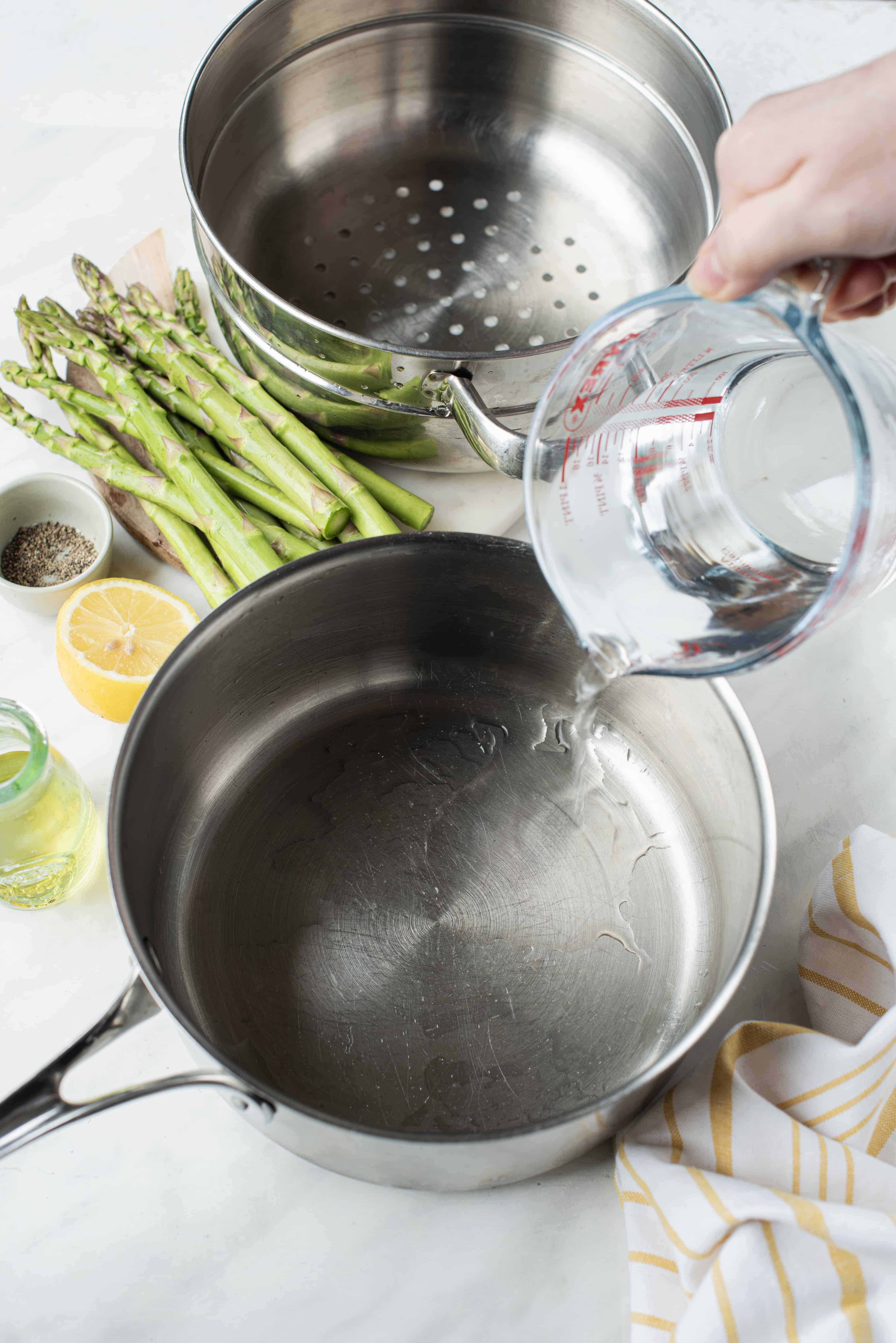 Steamed Asparagus Recipe - About a Mom