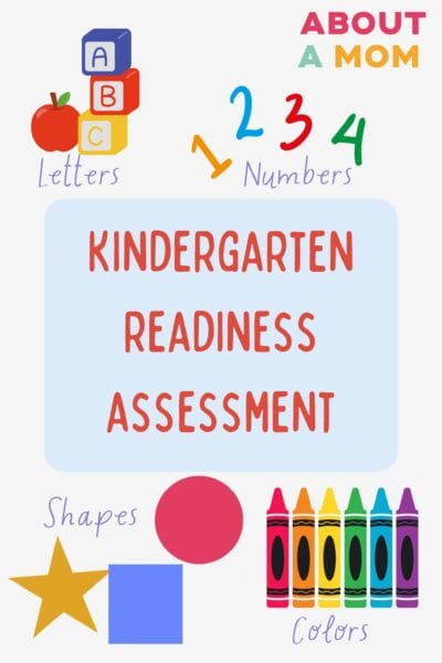 Kindergarten Readiness Assessment Printables - About a Mom