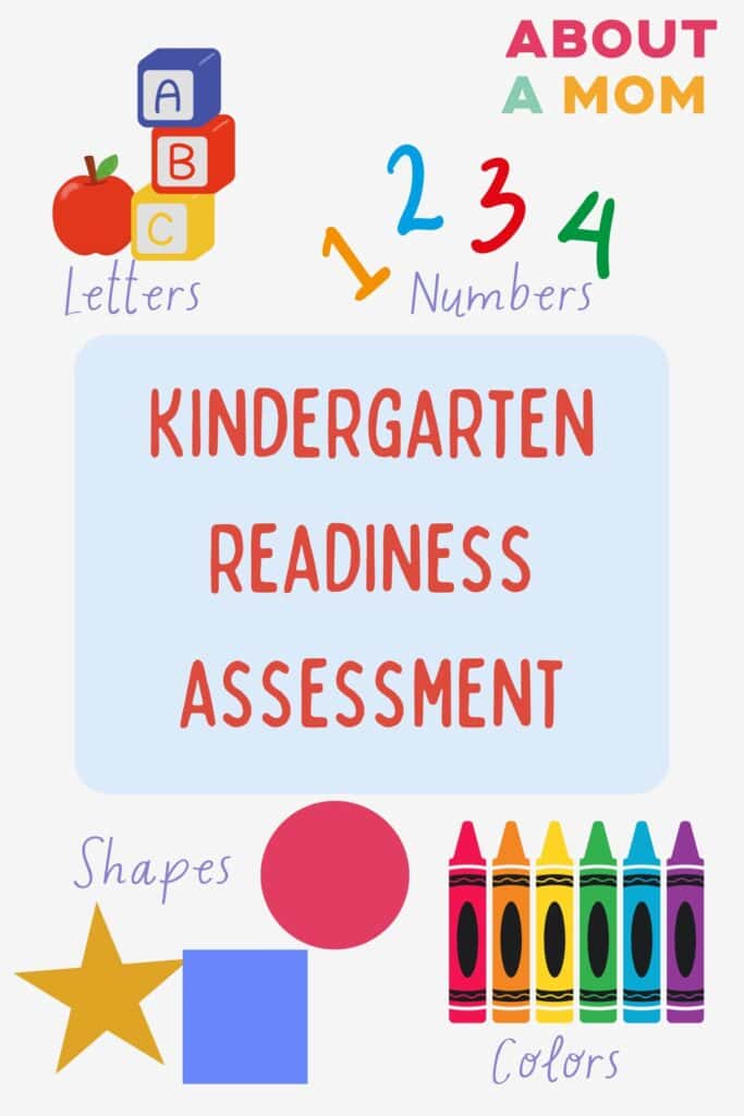 Kindergarten Readiness Assessment Printables - About a Mom