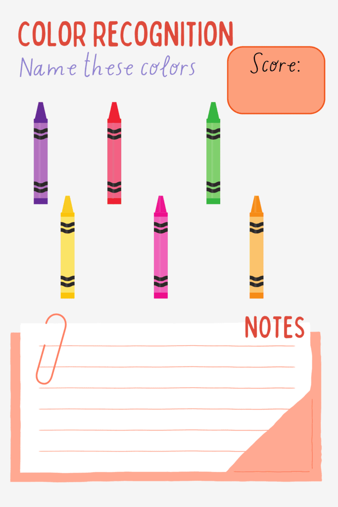 Kindergarten Readiness Assessment Printables - About a Mom