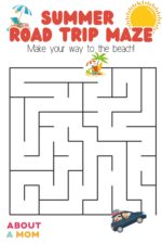 Free Printable Summer Road Trip Games for Kids - About a Mom