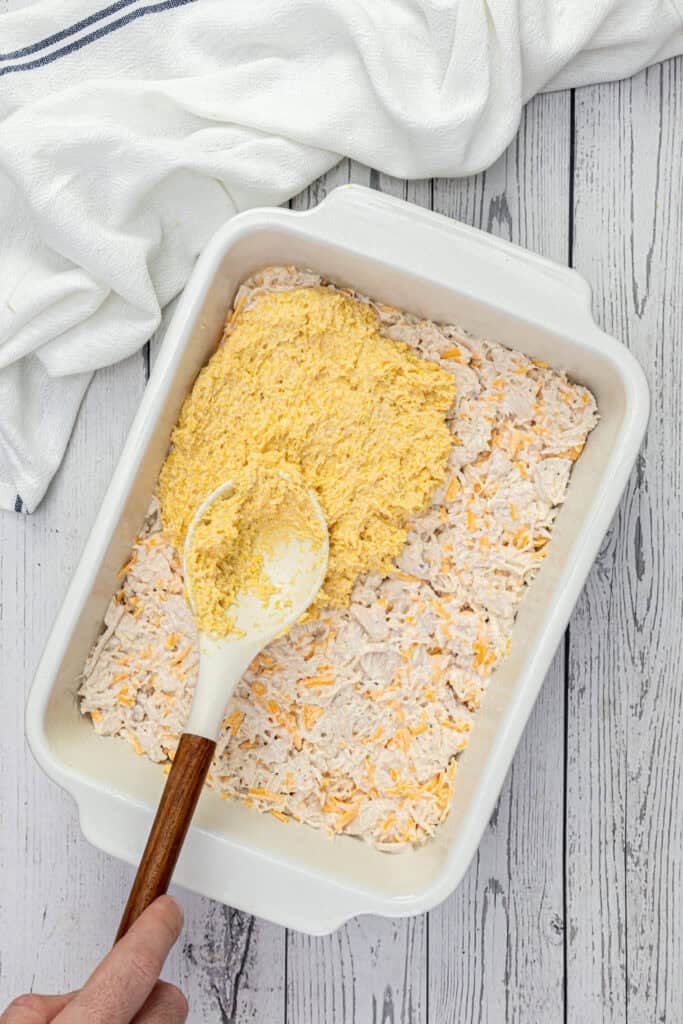Chicken Cornbread Casserole - About a Mom