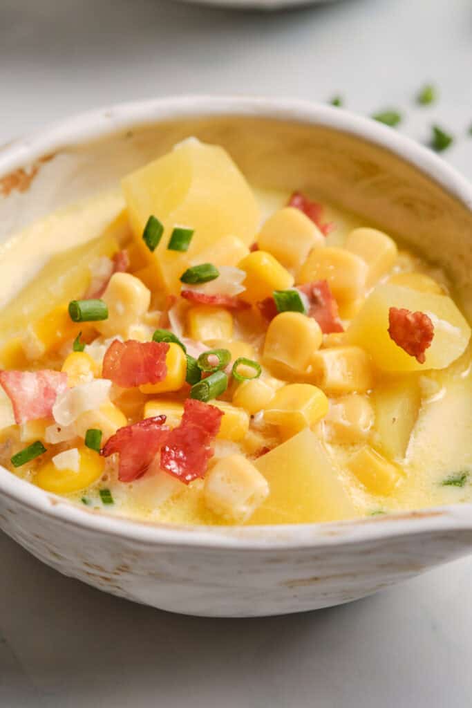 Corn Chowder - About a Mom