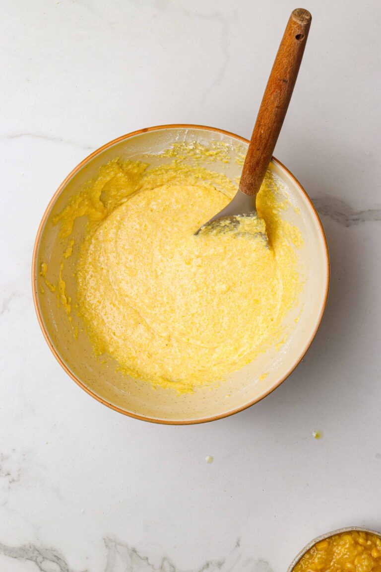 Cornbread with Creamed Corn - About a Mom