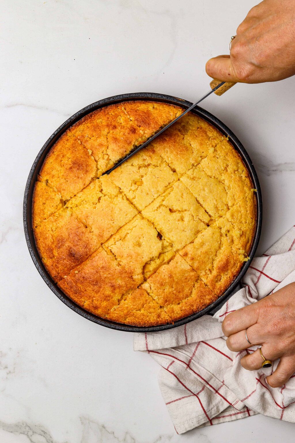 Cornbread with Creamed Corn - About a Mom