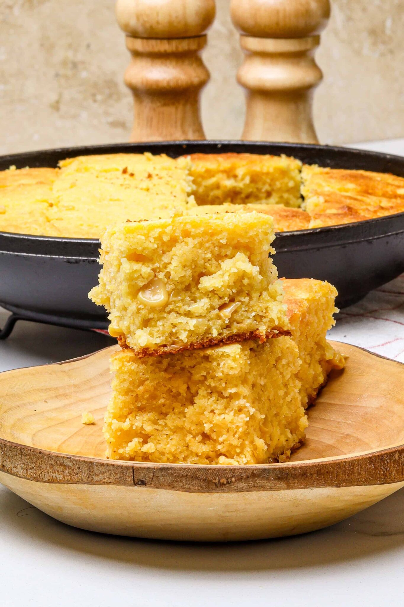 Cornbread with Creamed Corn - About a Mom