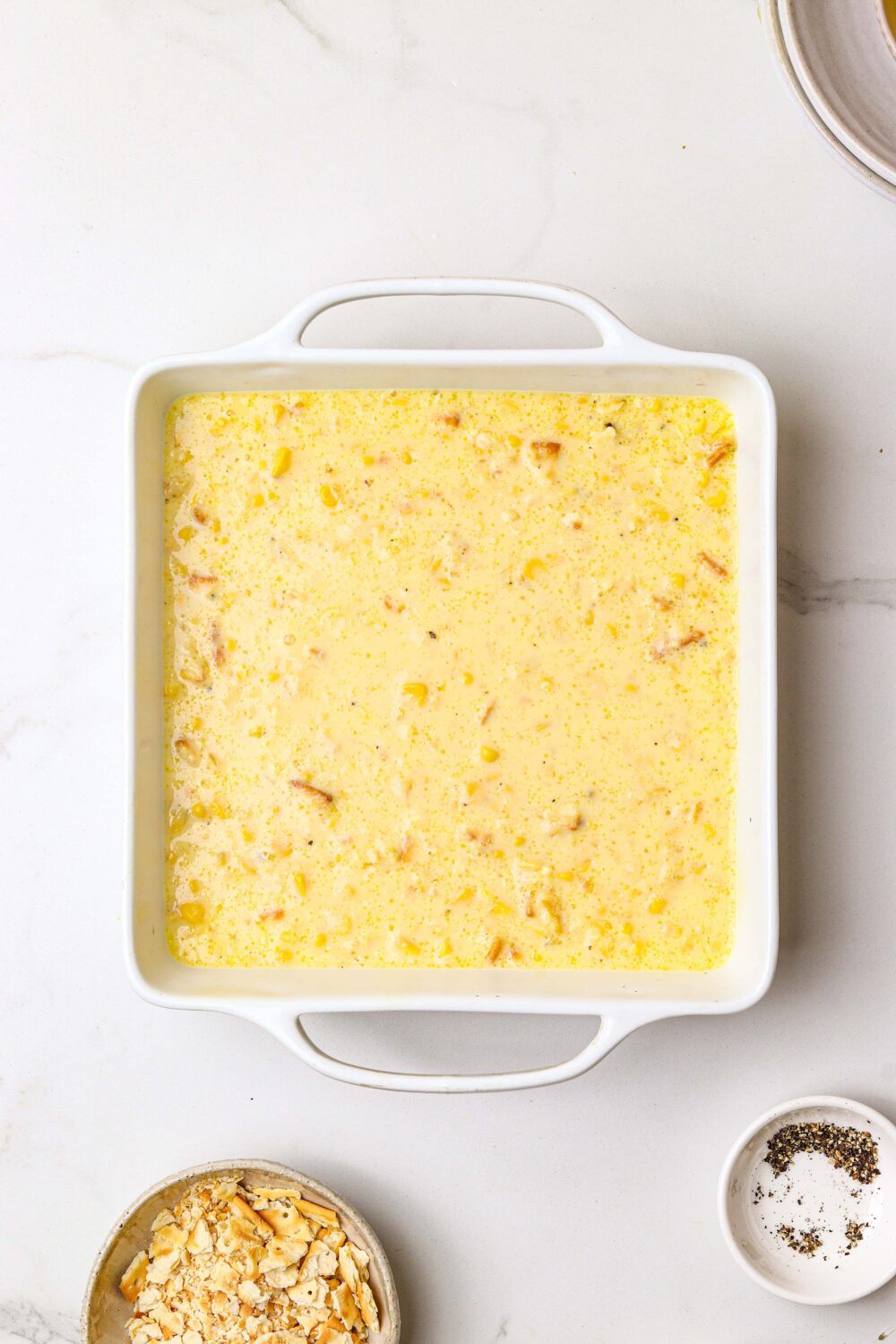 Scalloped Corn - About a Mom