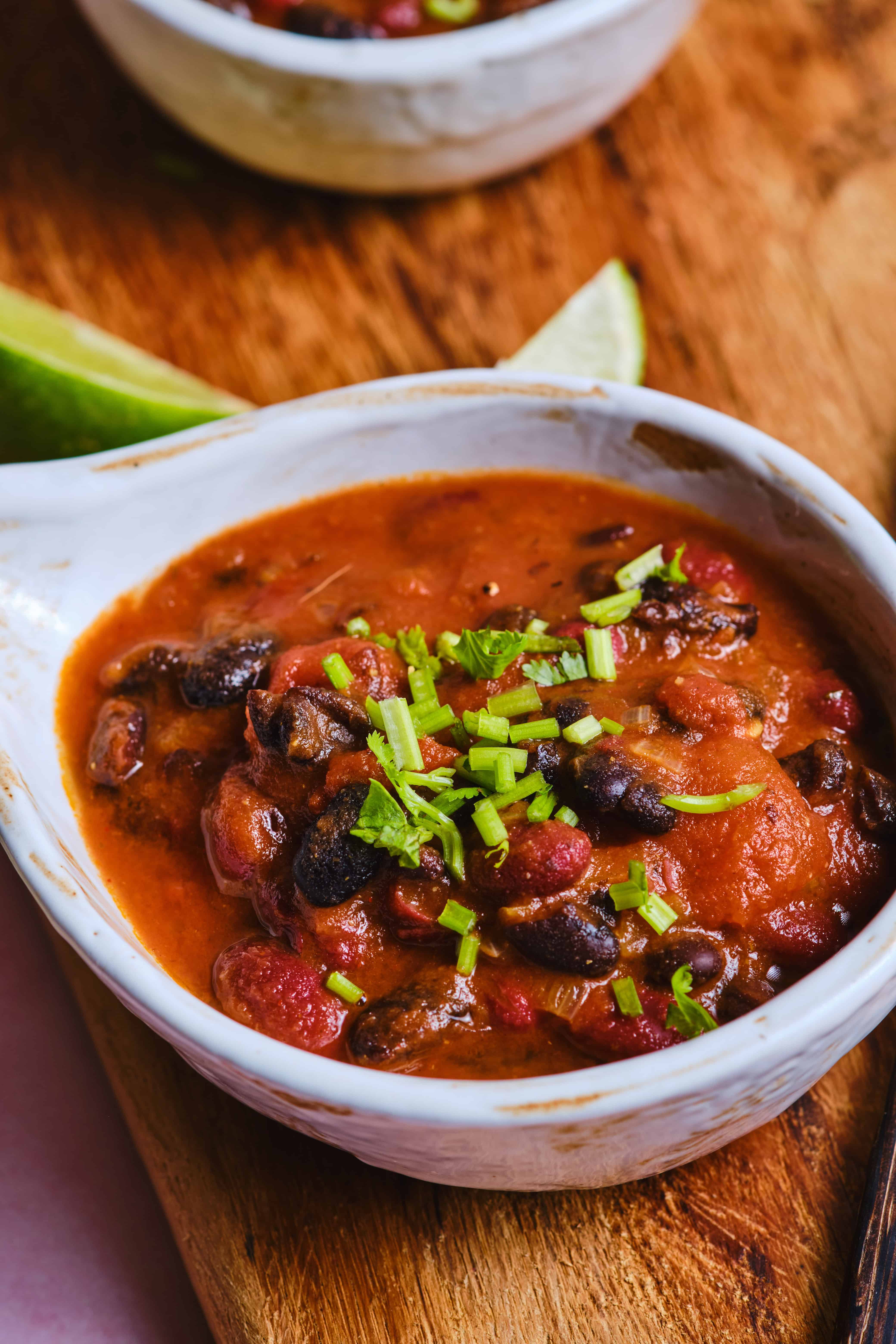 Vegan Chili Recipe - About a Mom