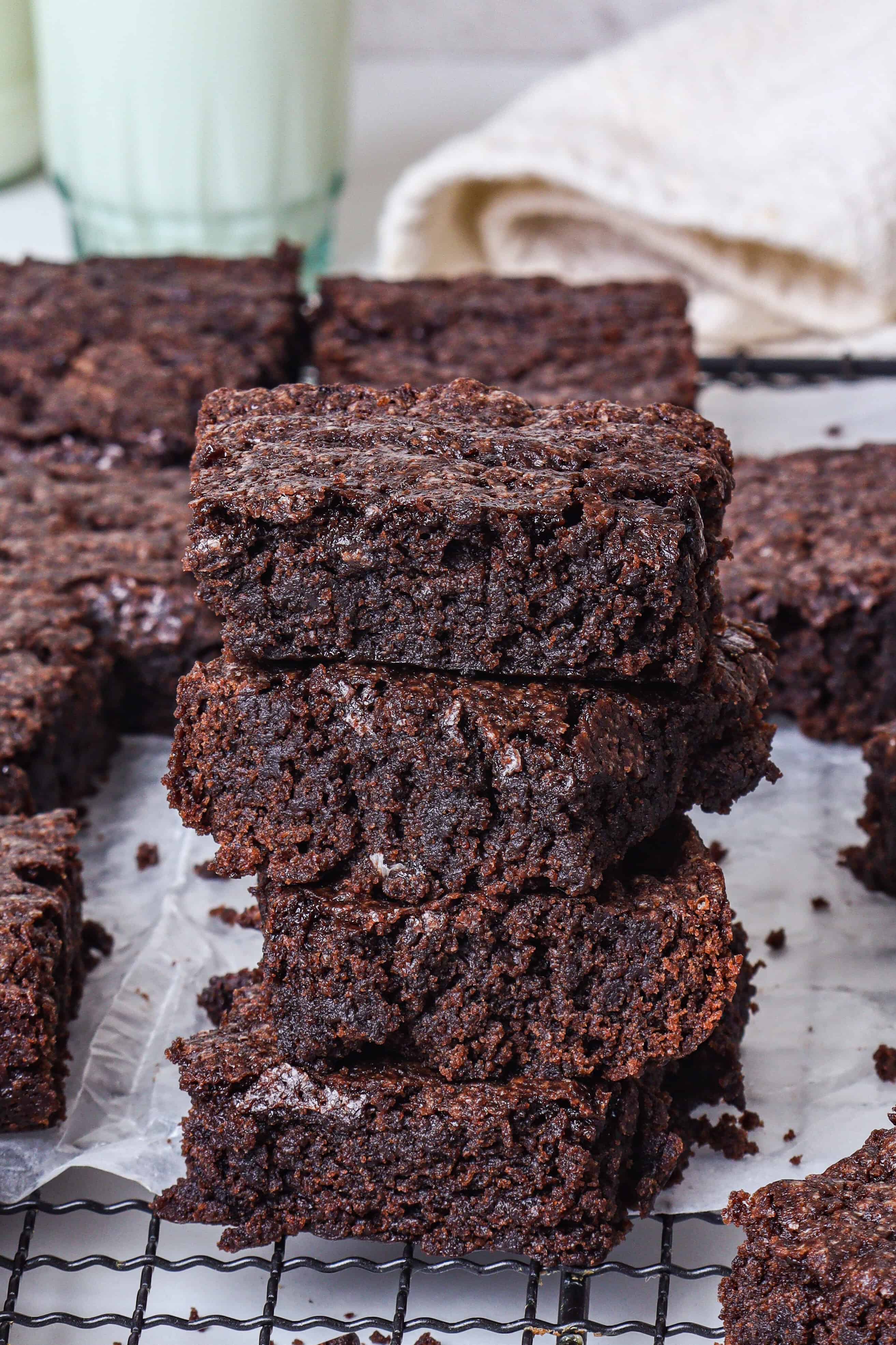 Vegan Brownies - About a Mom