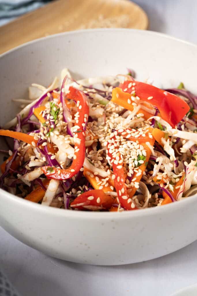 Asian Slaw Recipe - About a Mom