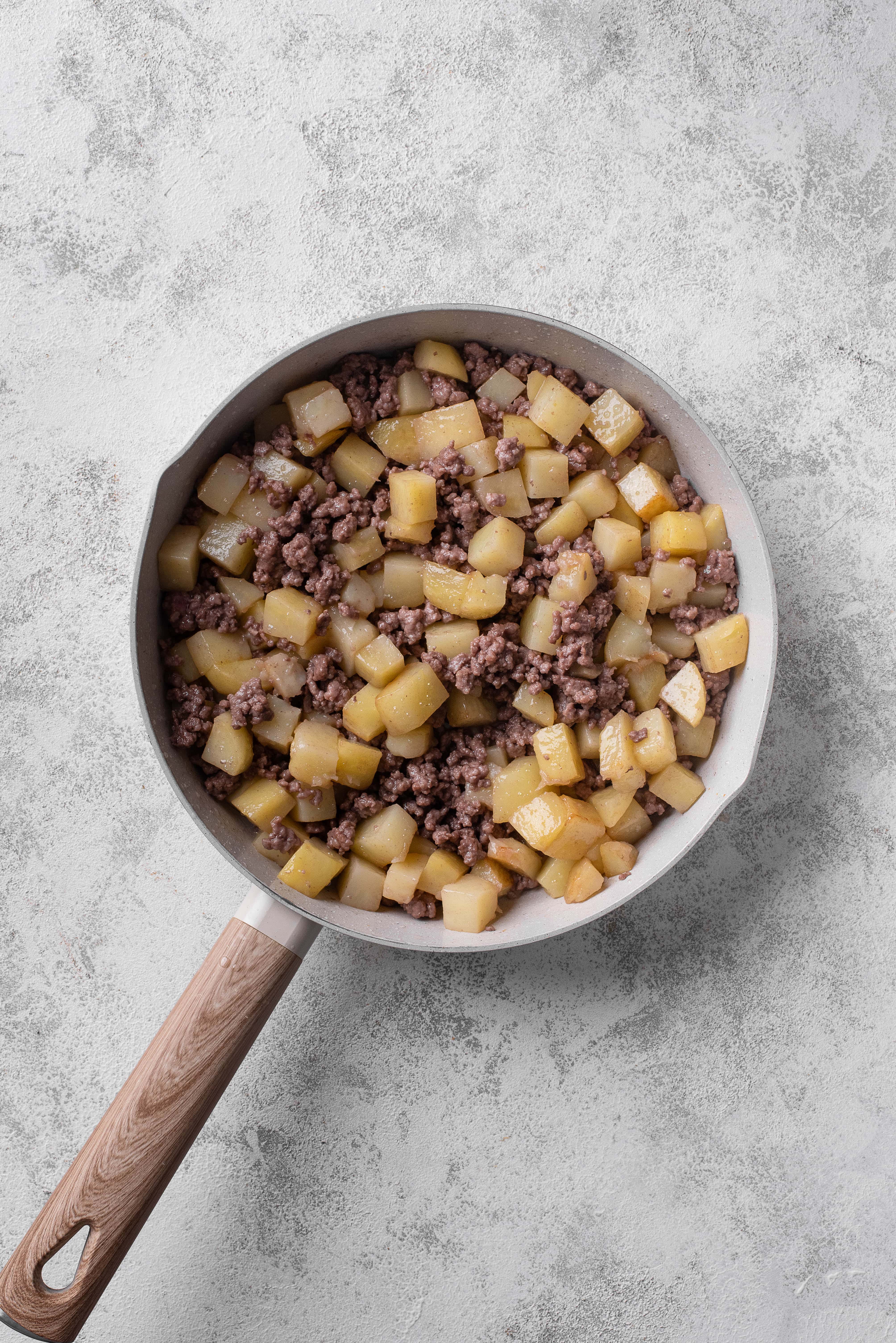Ground Beef and Potatoes Recipe - About a Mom