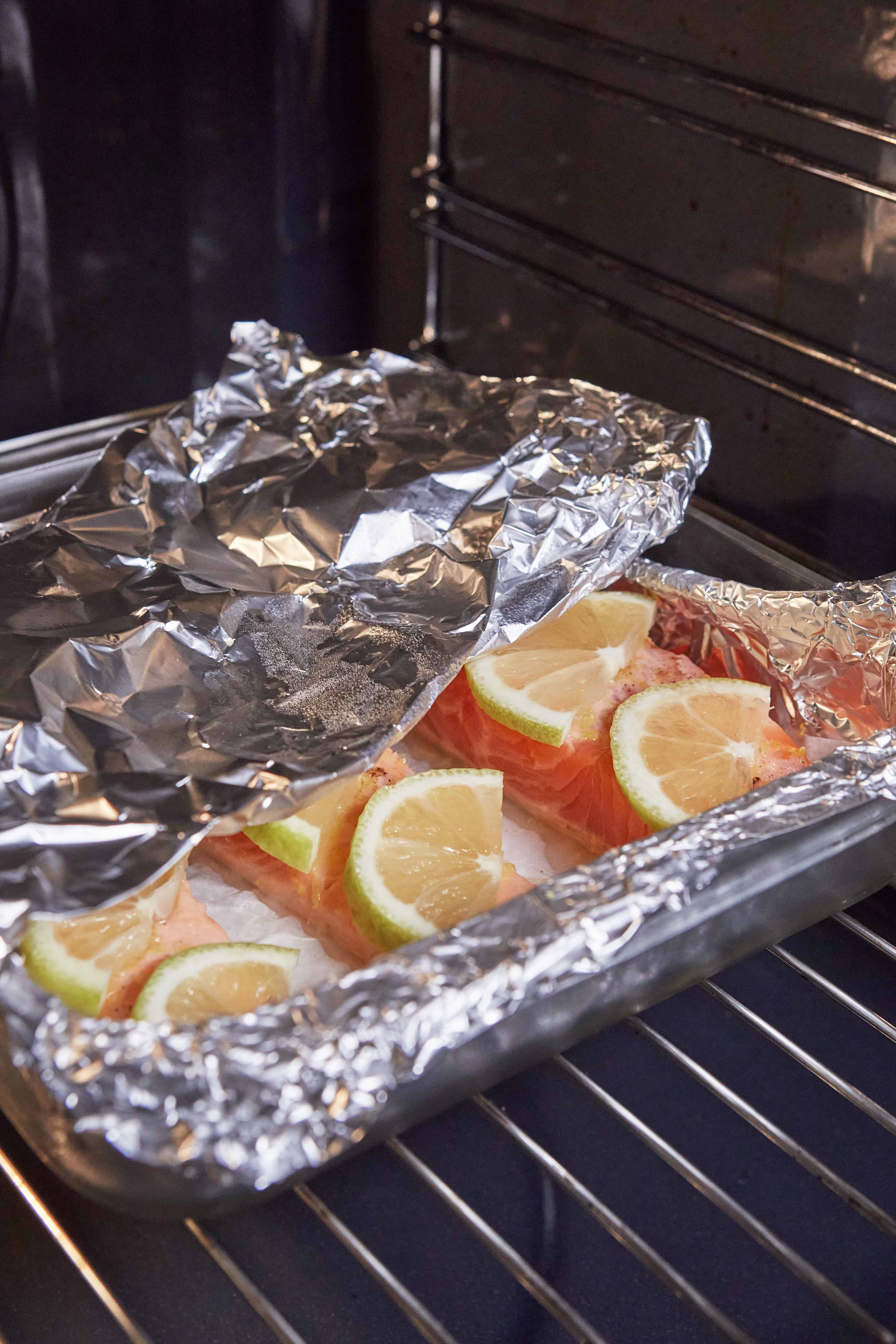 Lemon Pepper Salmon - About a Mom