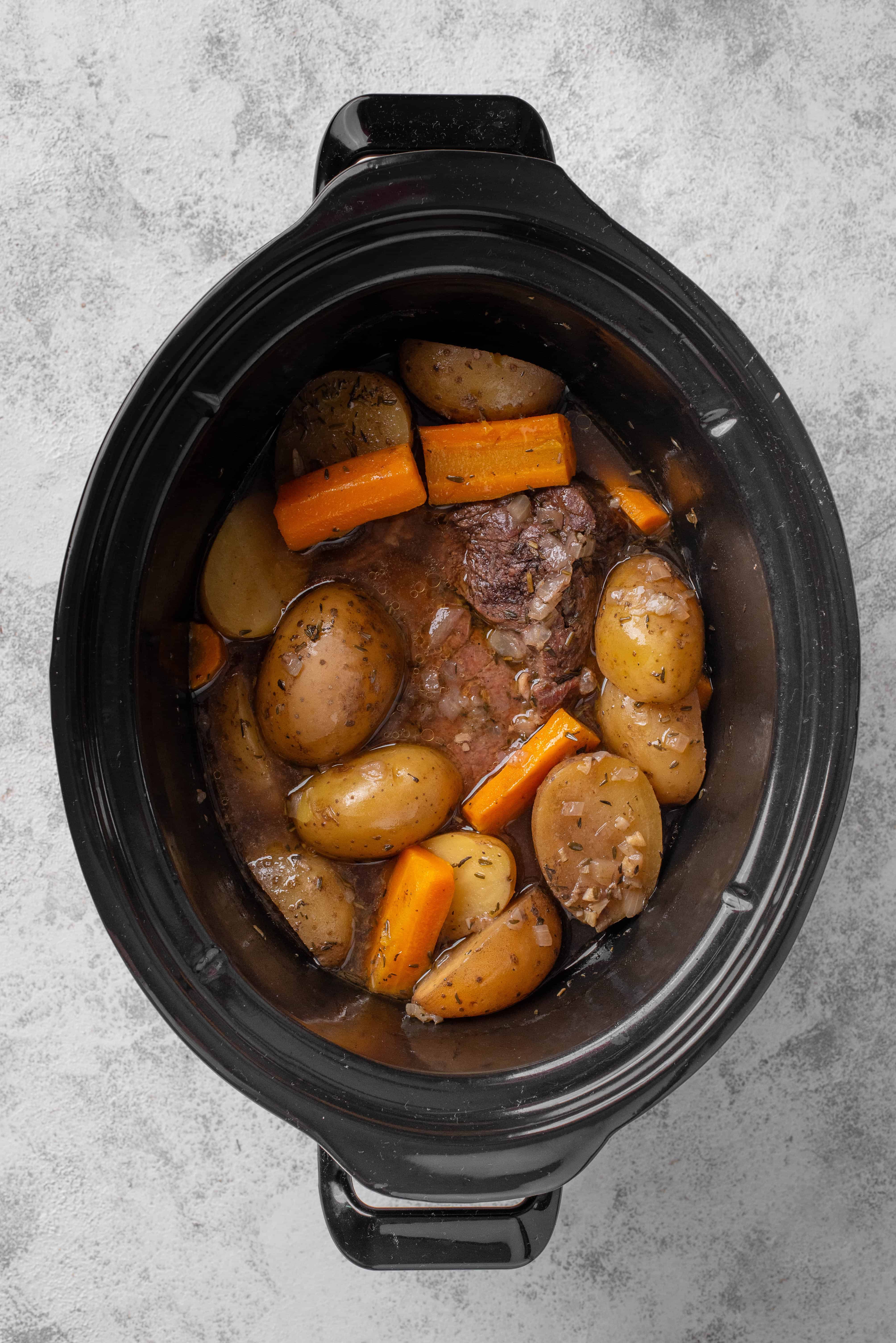 Slow Cooker Pot Roast - About a Mom