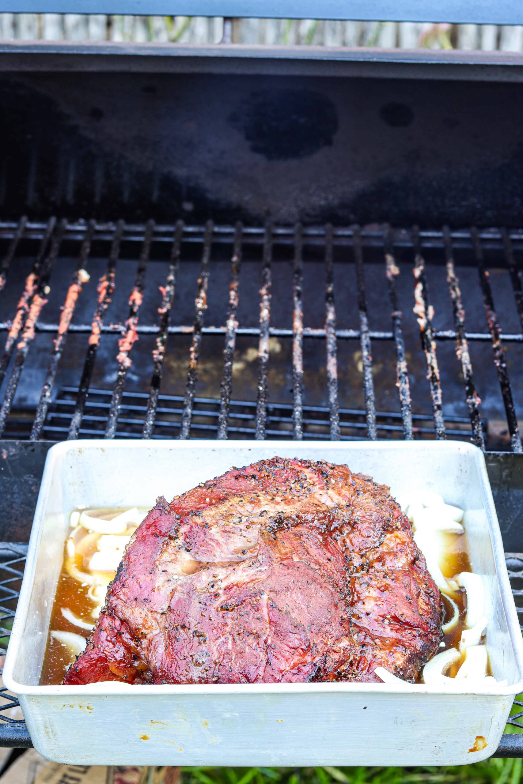 Smoked Chuck Roast - About a Mom