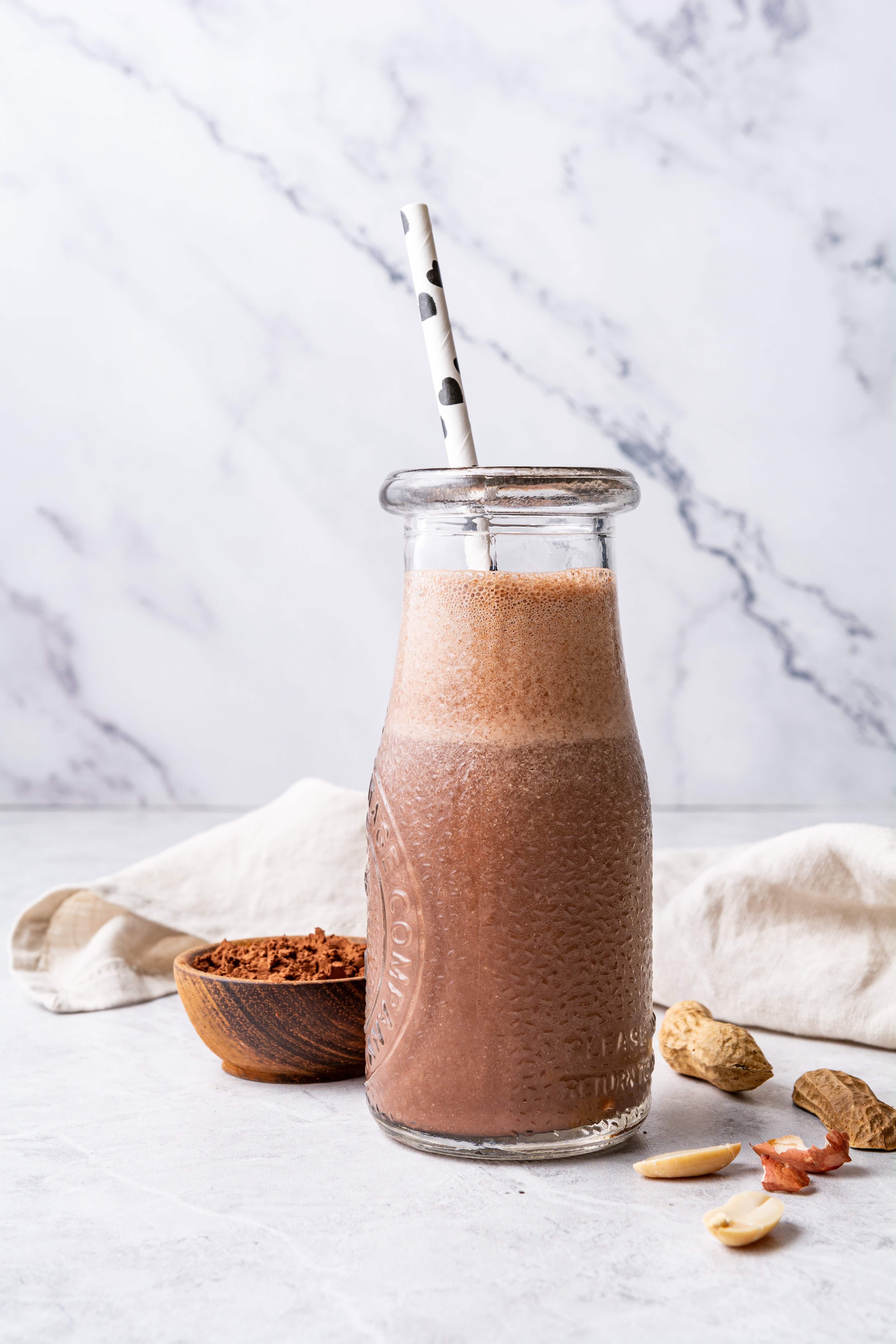 Chocolate Protein Shake - About a Mom