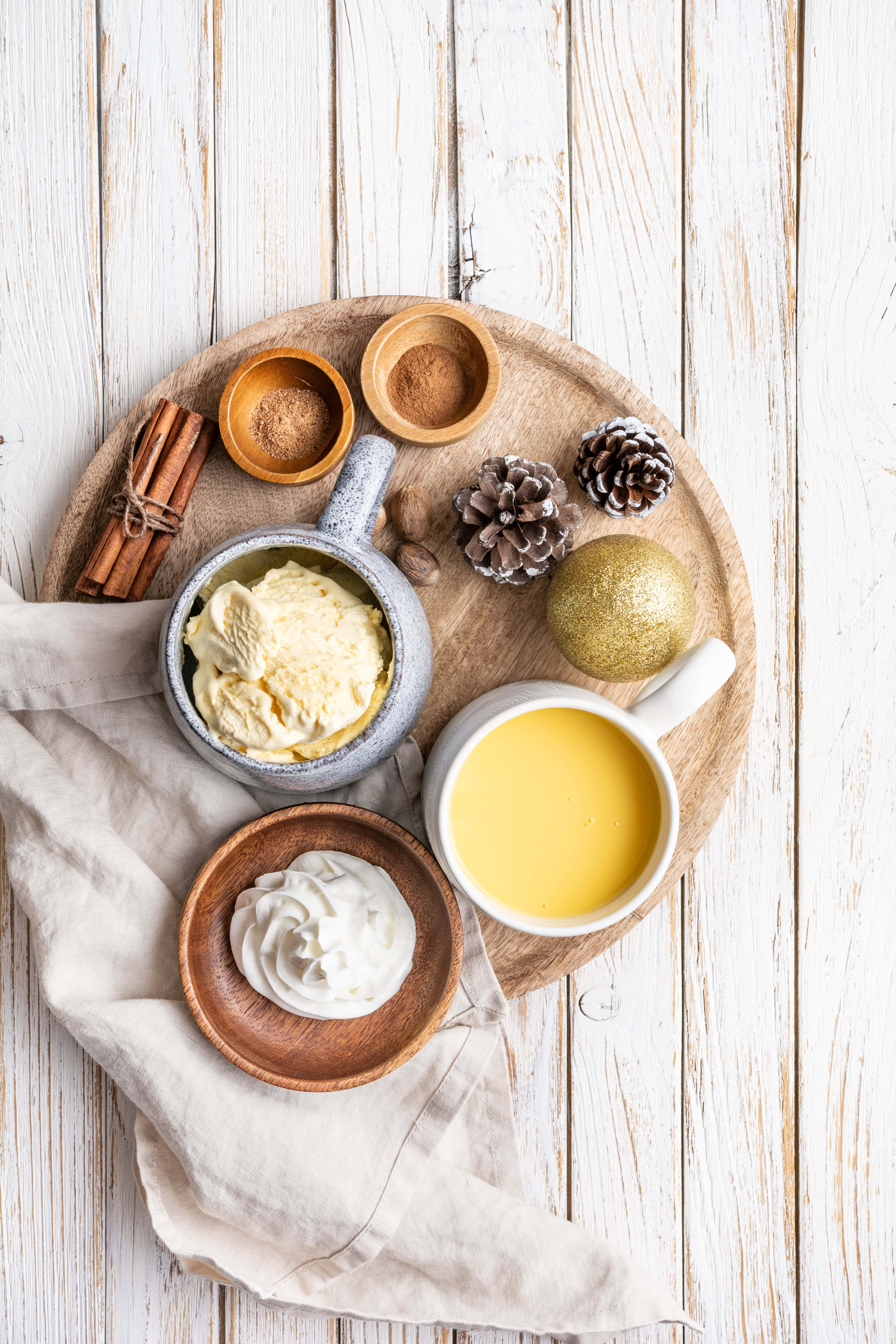 Eggnog Milkshake - About a Mom