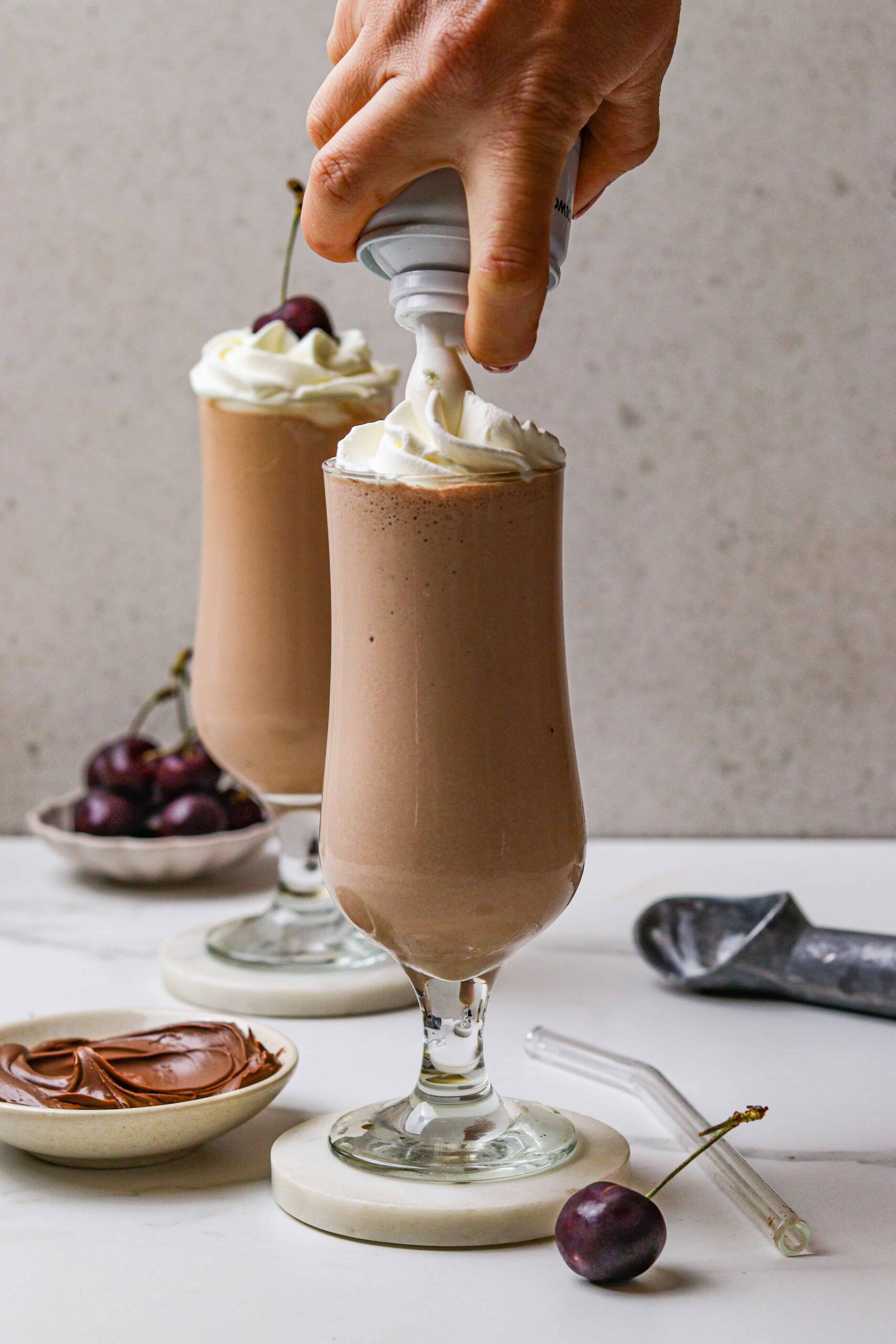 Nutella Milkshake - About a Mom