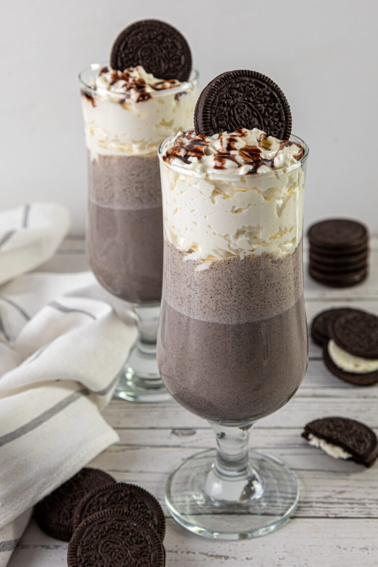 Oreo Milkshake Recipe - About a Mom