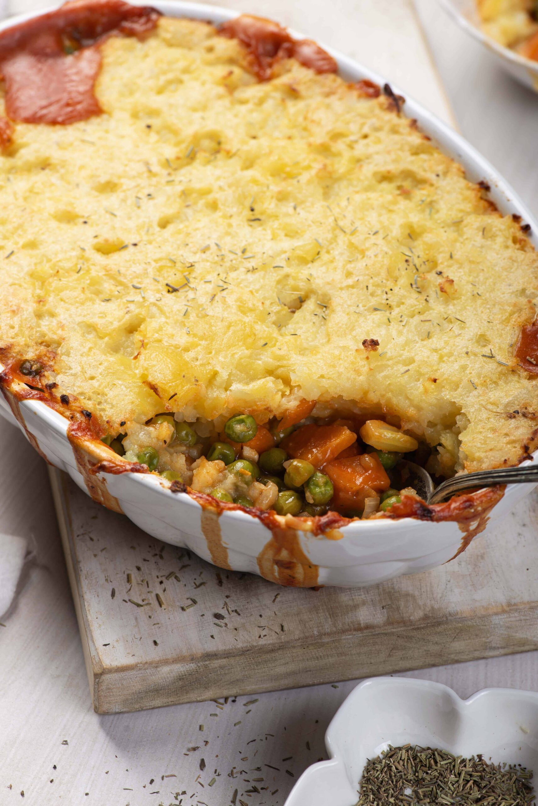 Vegetarian Shepherd's Pie - About a Mom