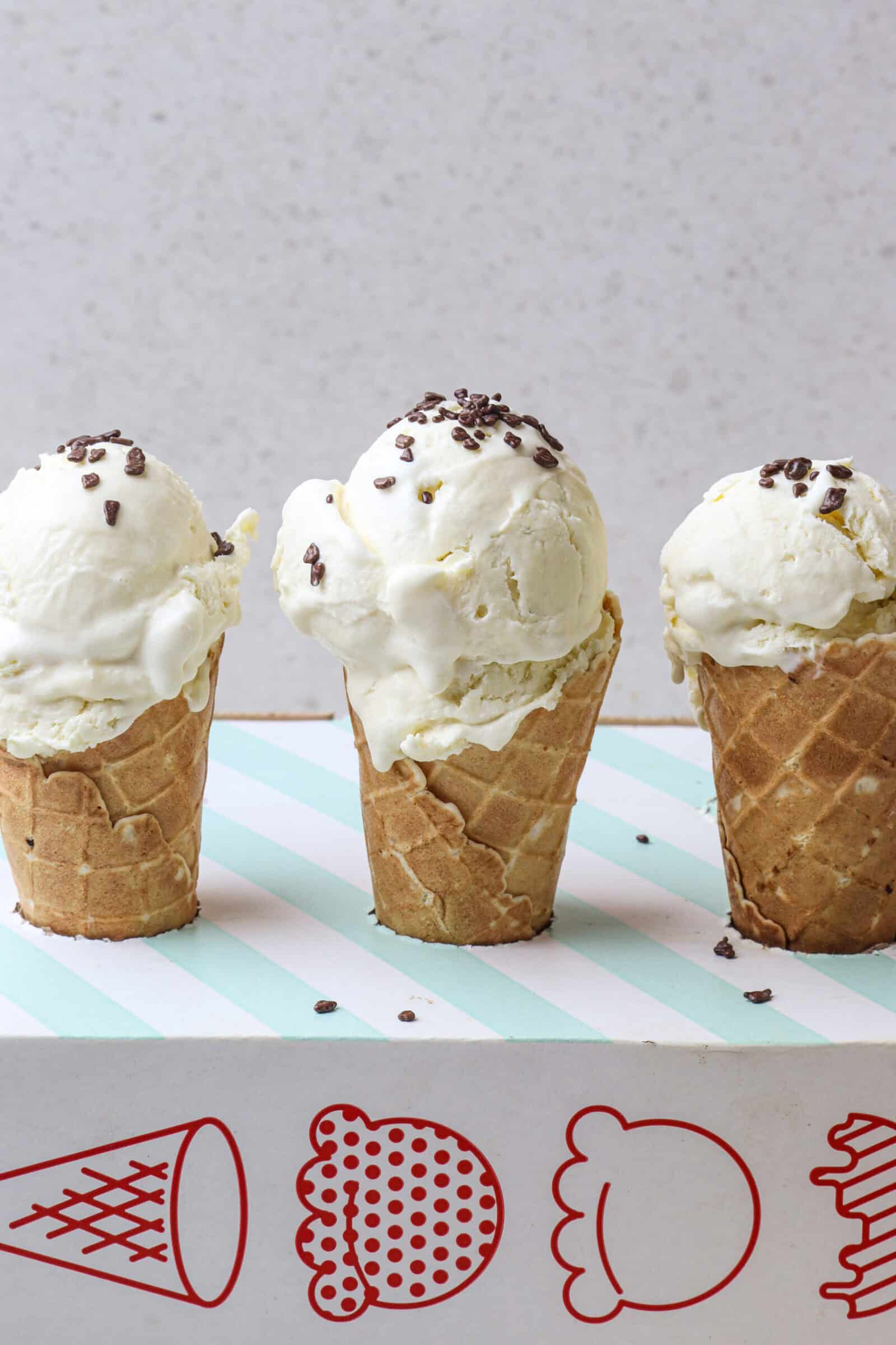 Condensed Milk Ice Cream Recipe - About a Mom