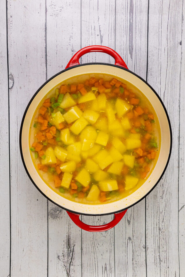 Potato-Vegetable Soup Recipe - About a Mom