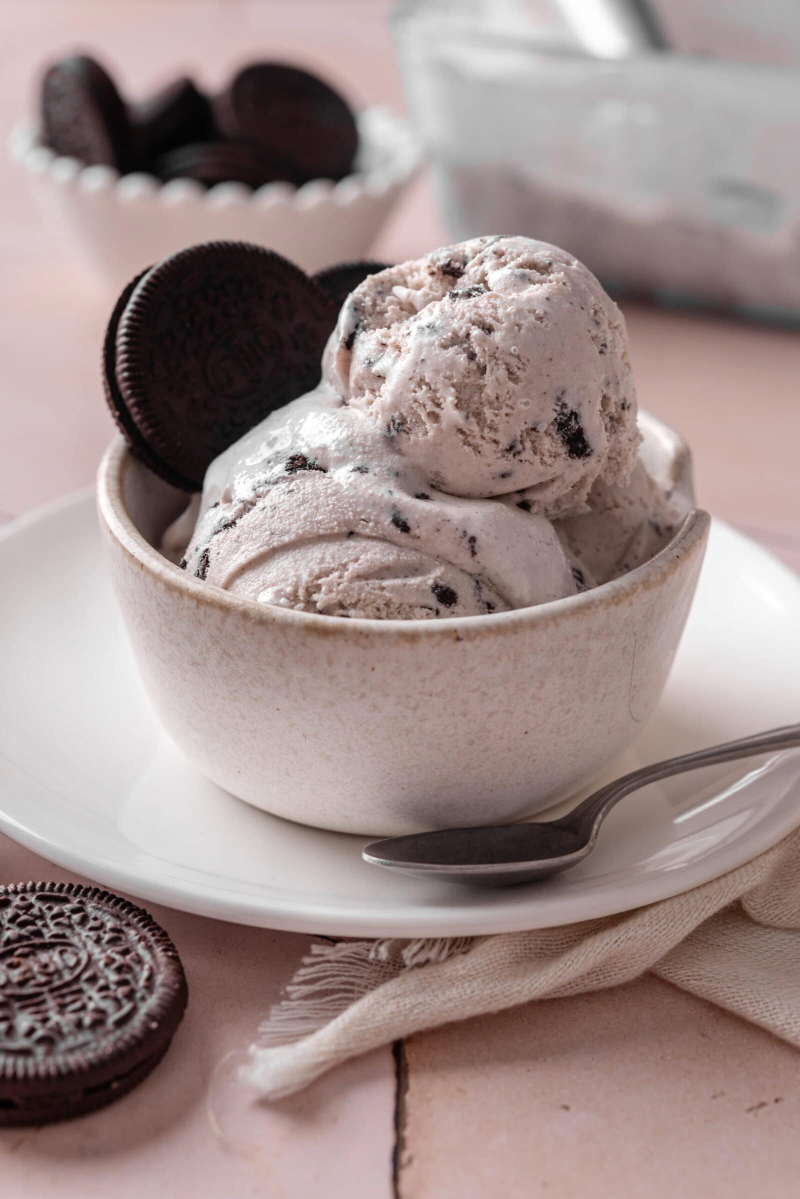 Cookies and Cream Ice Cream Recipe - About a Mom
