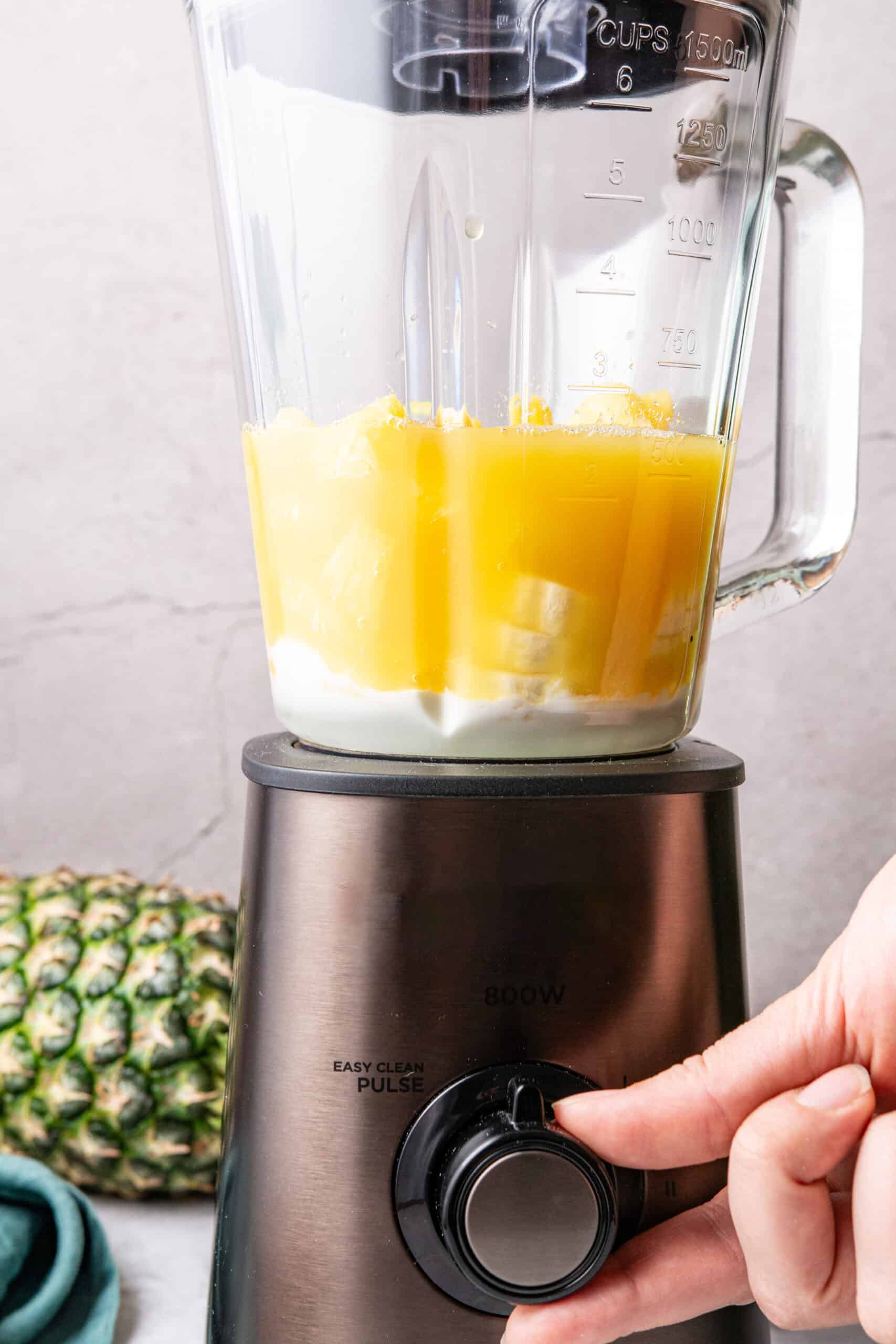 Pineapple Smoothie Recipe - About a Mom