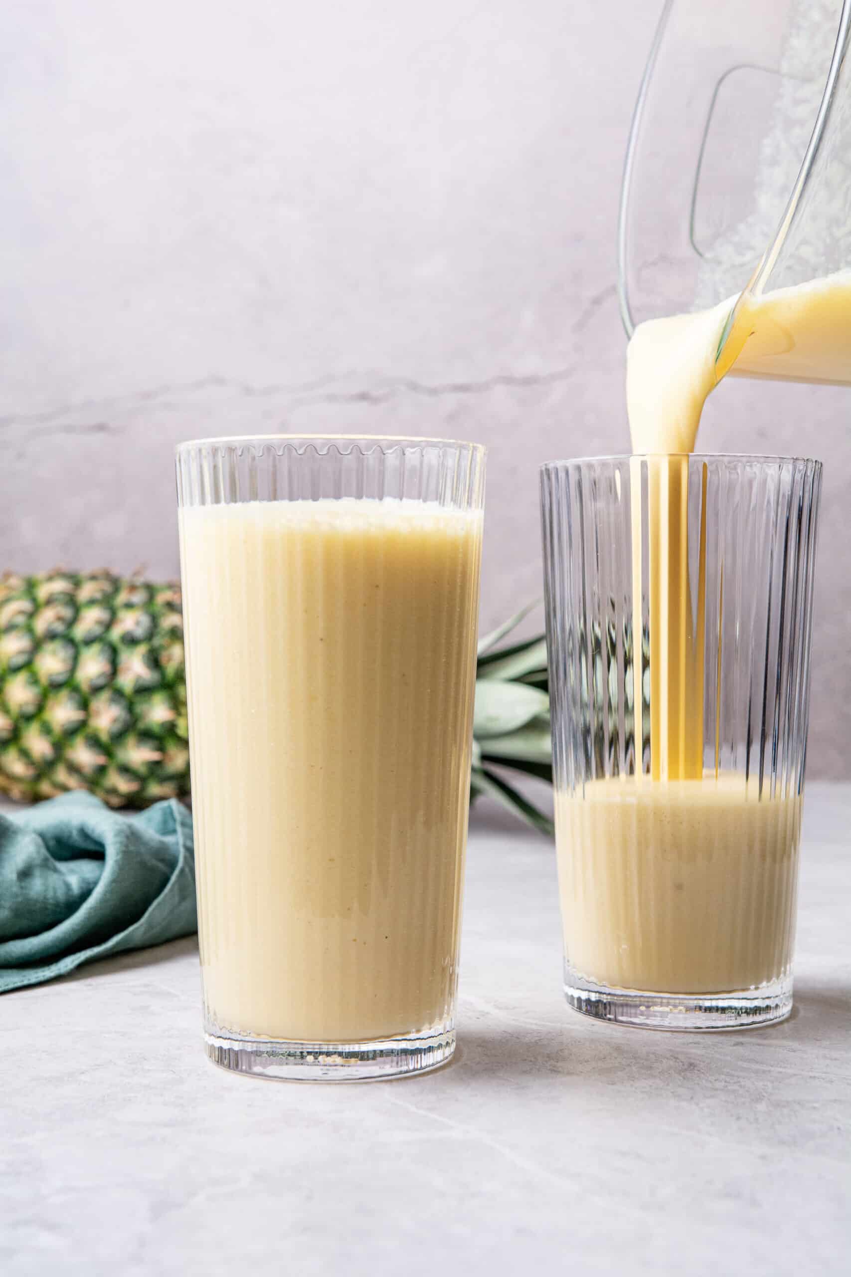 Pineapple Smoothie Recipe - About a Mom