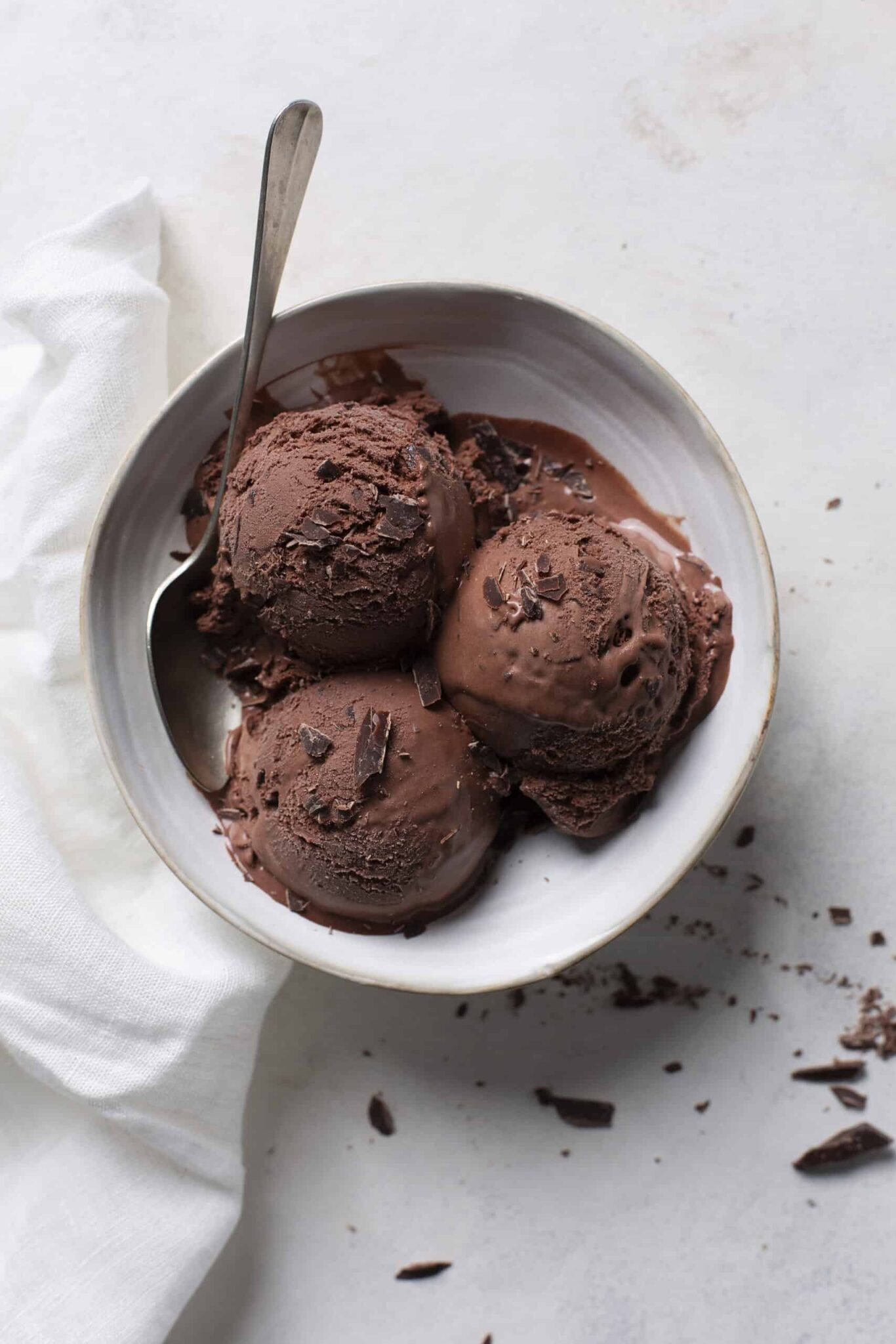 Chocolate Ice Cream Recipe - About a Mom
