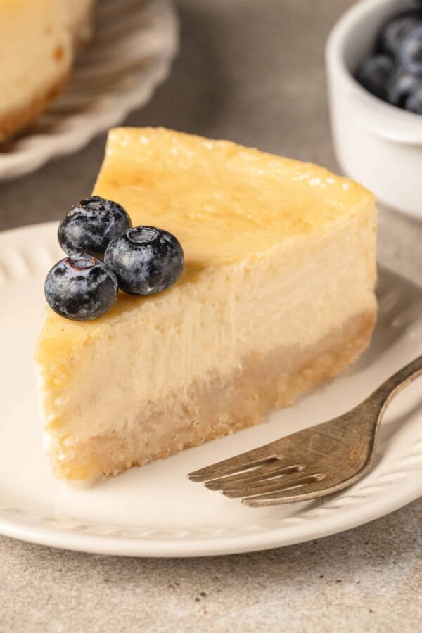 Vegan Cheesecake - About a Mom