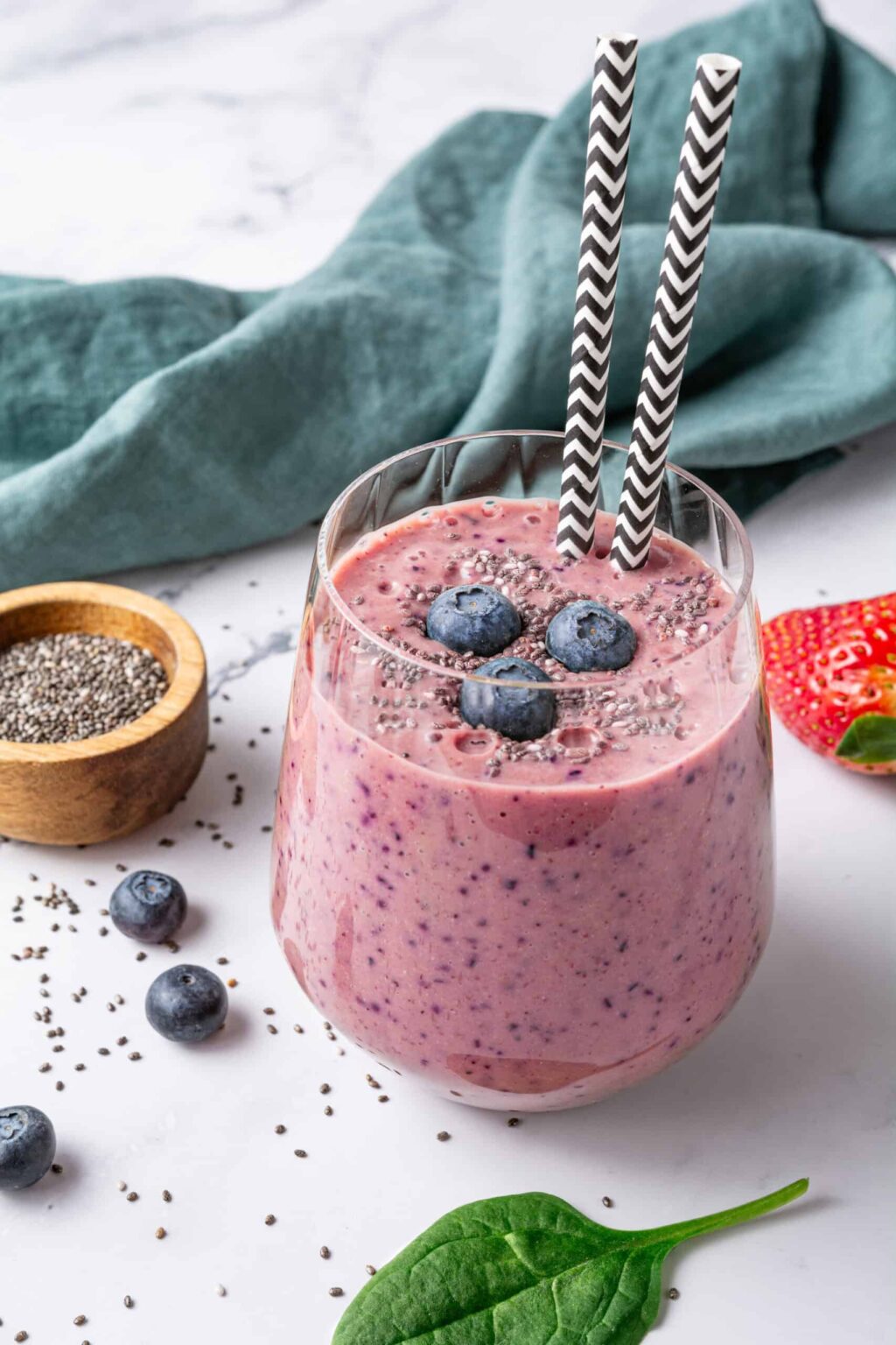 Healthy Fruit Smoothie Recipe - About a Mom