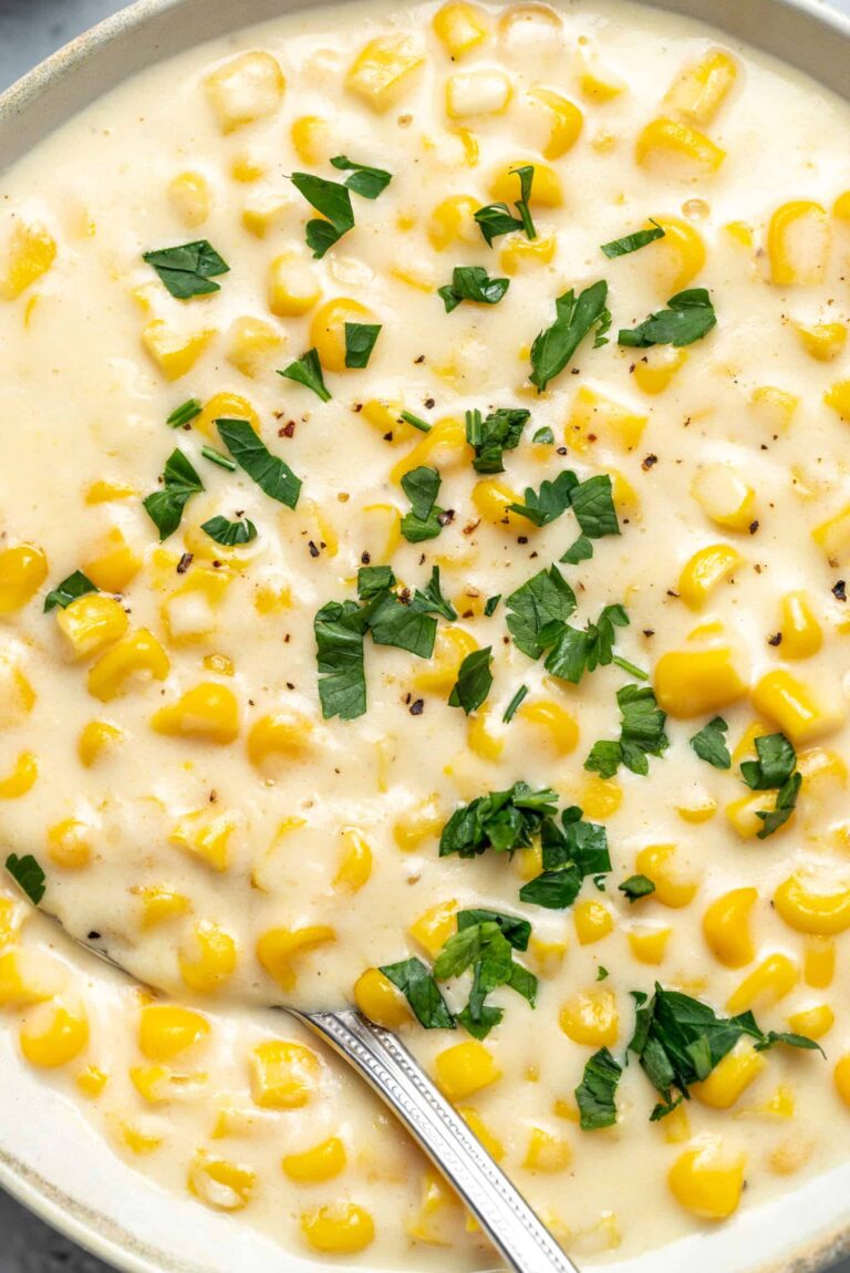 Creamed Corn Recipe - About a Mom