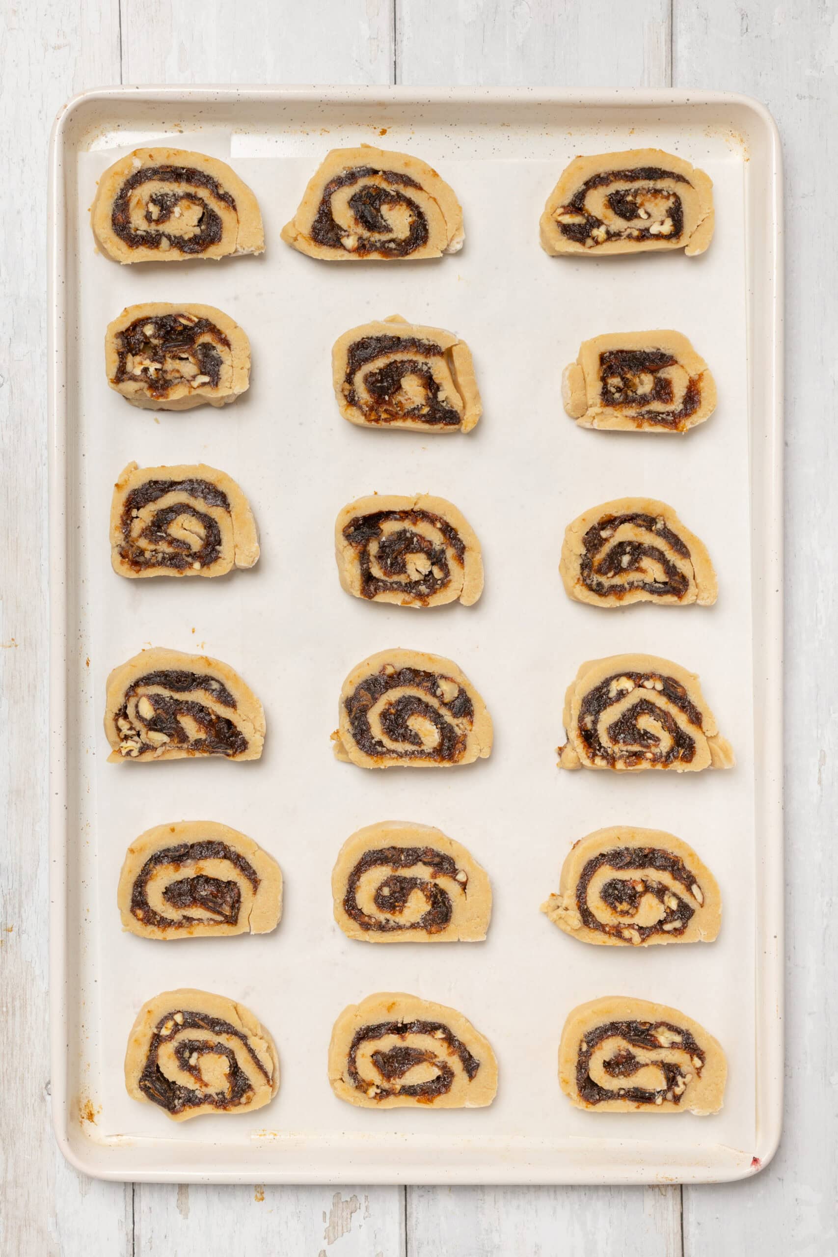 Date Pinwheel Cookies - About a Mom