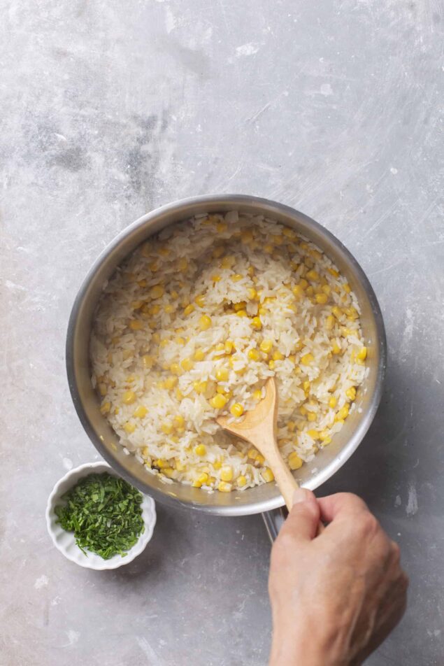 Corn Rice - About a Mom