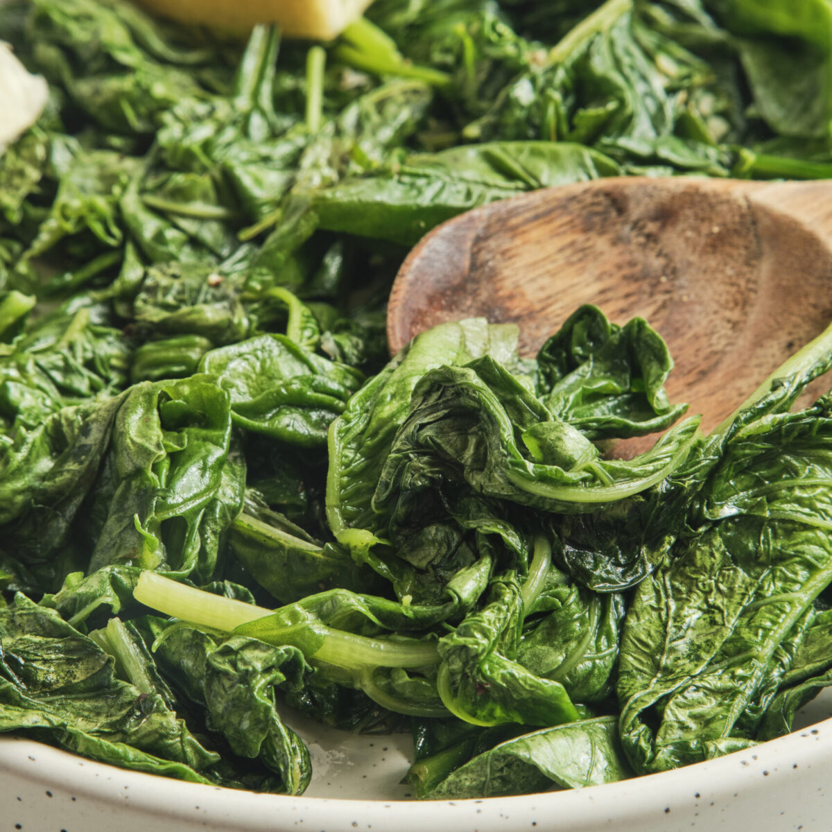 Sautéed Spinach - About a Mom