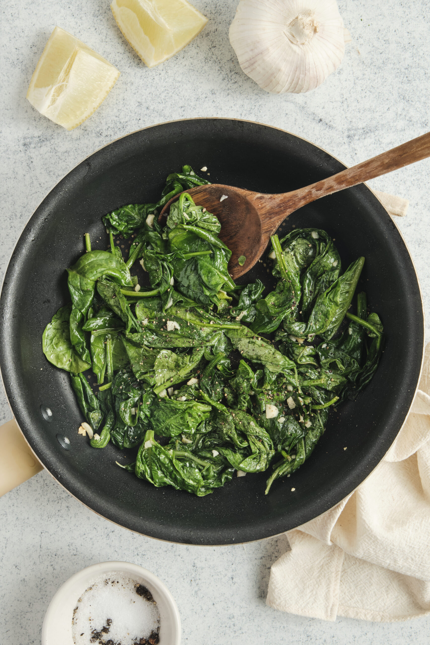 Sautéed Spinach - About a Mom