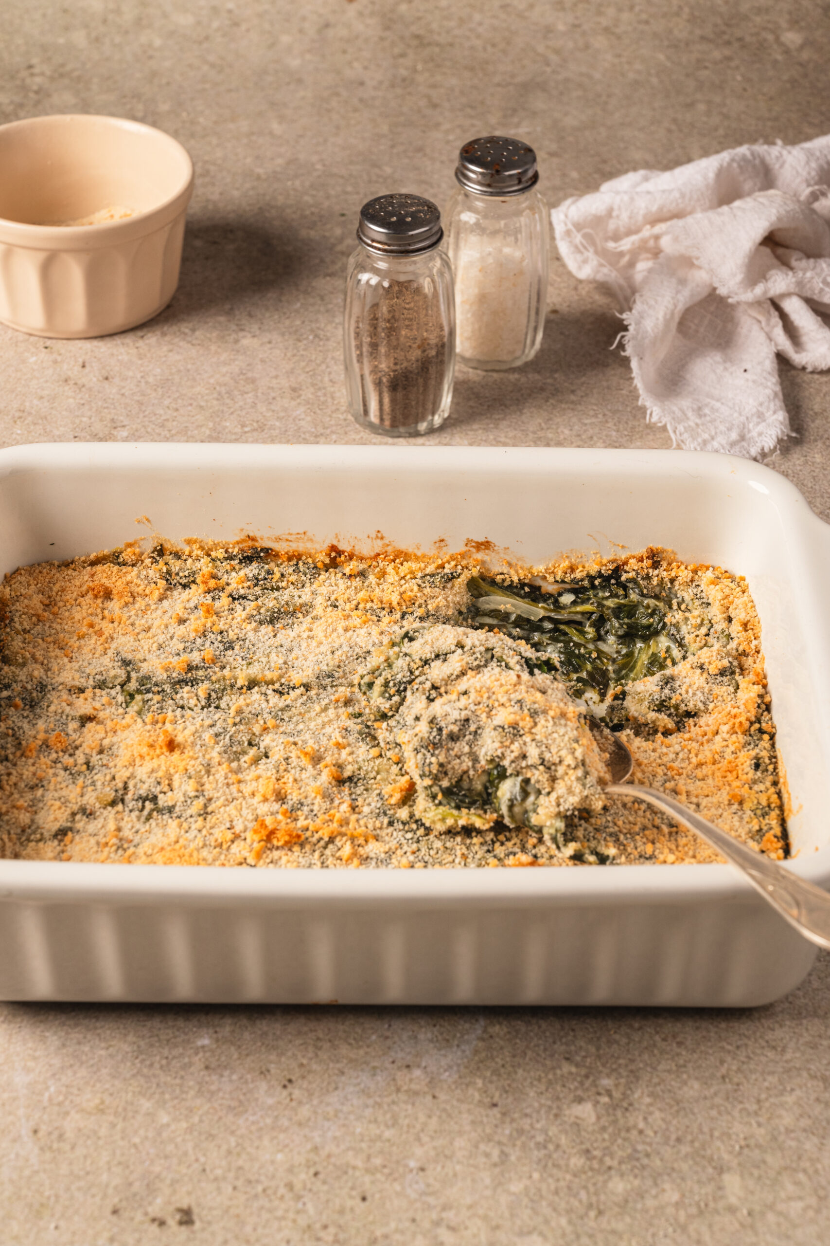 Spinach Casserole - About a Mom