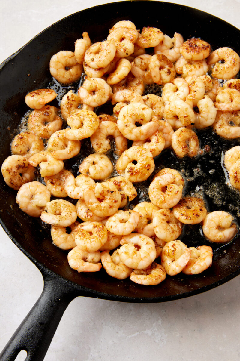 Pan-Fried Shrimp - About a Mom